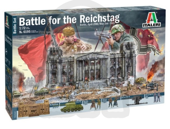Battle-Models > 1:72 Battleset: Battle for the Reichstag 1945